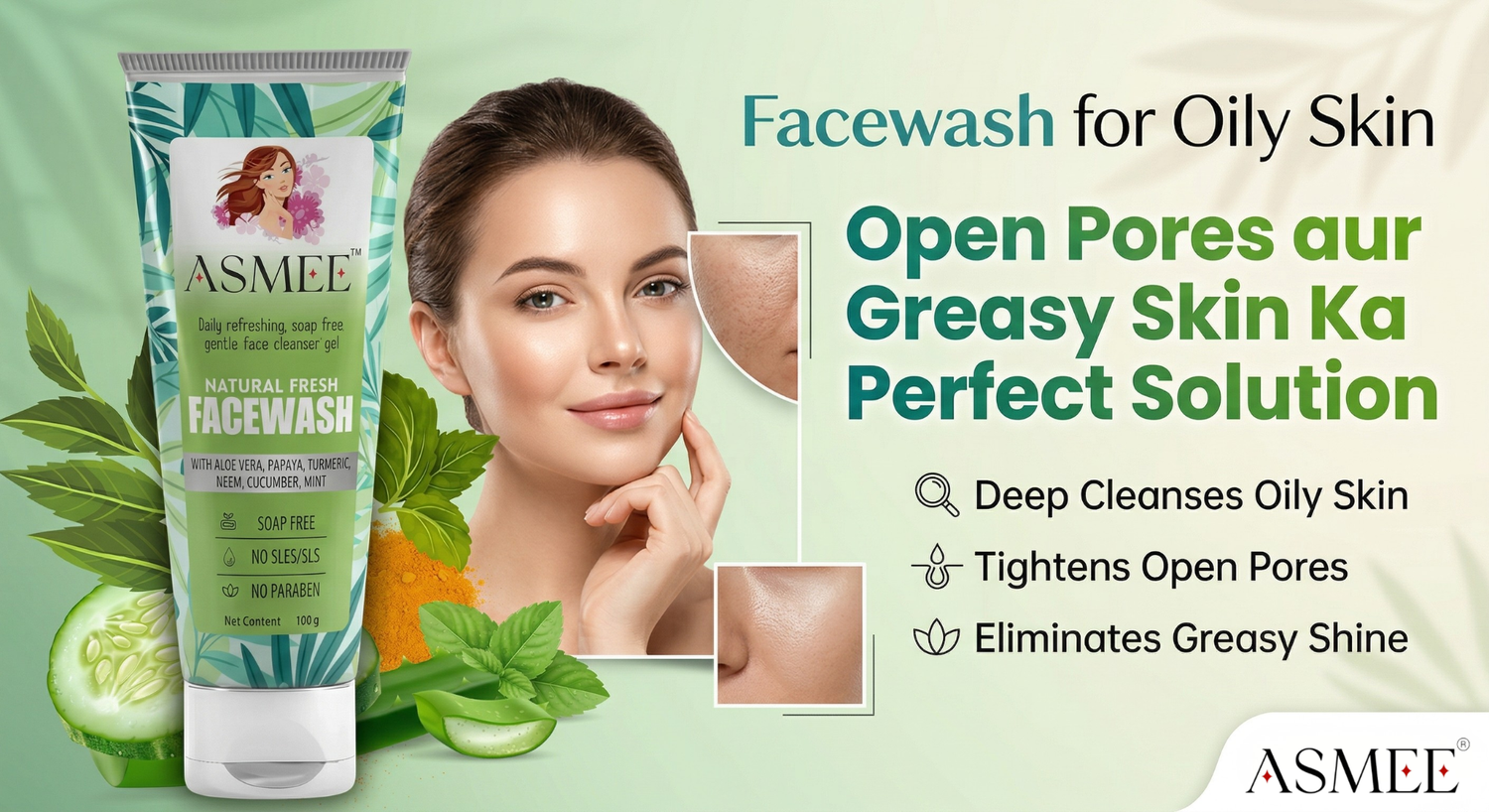 Facewash for Oily Skin: Open Pores aur Greasy Skin Ka Perfect Solution – devasmiinternational
